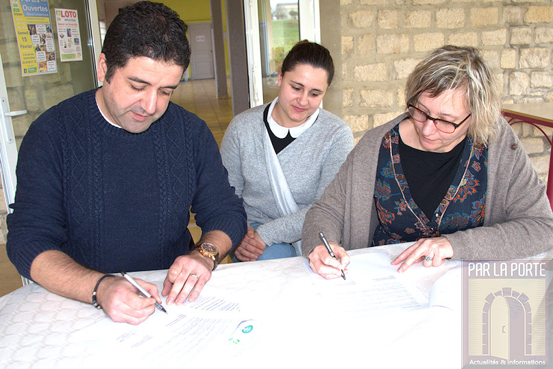 Signature d'une convention entre le CSC et la MFR